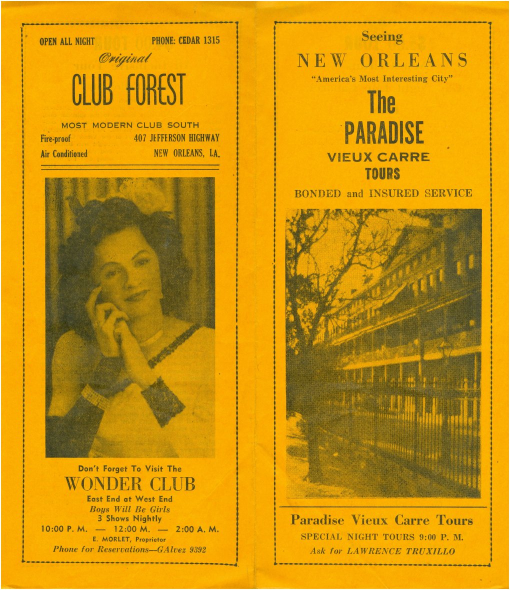 Wonder Club, New Orleans